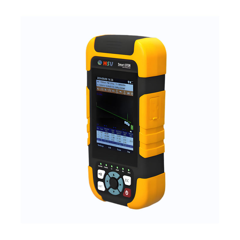 HSV-110D Portable Multi-Function Mini OTDR | OTDR + EVENT MAP+OPM + VFL ...
