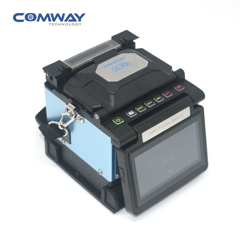 COMWAY A33 Fusion Splicer A33 Fiber Optic FTTx Splicing Machine ...