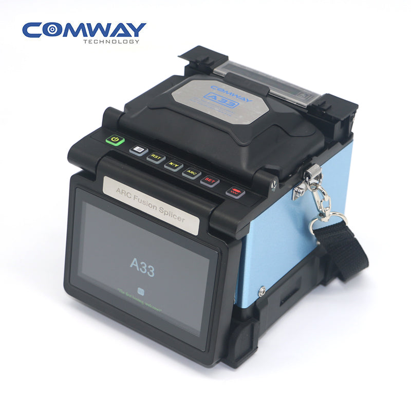 COMWAY A33 Fusion Splicer A33 Fiber Optic FTTx Splicing Machine ...