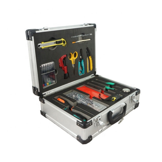 HSV-201 Optical Fiber Tools Kit Fiber Optic Splicing FTTh Tool Box Set ...