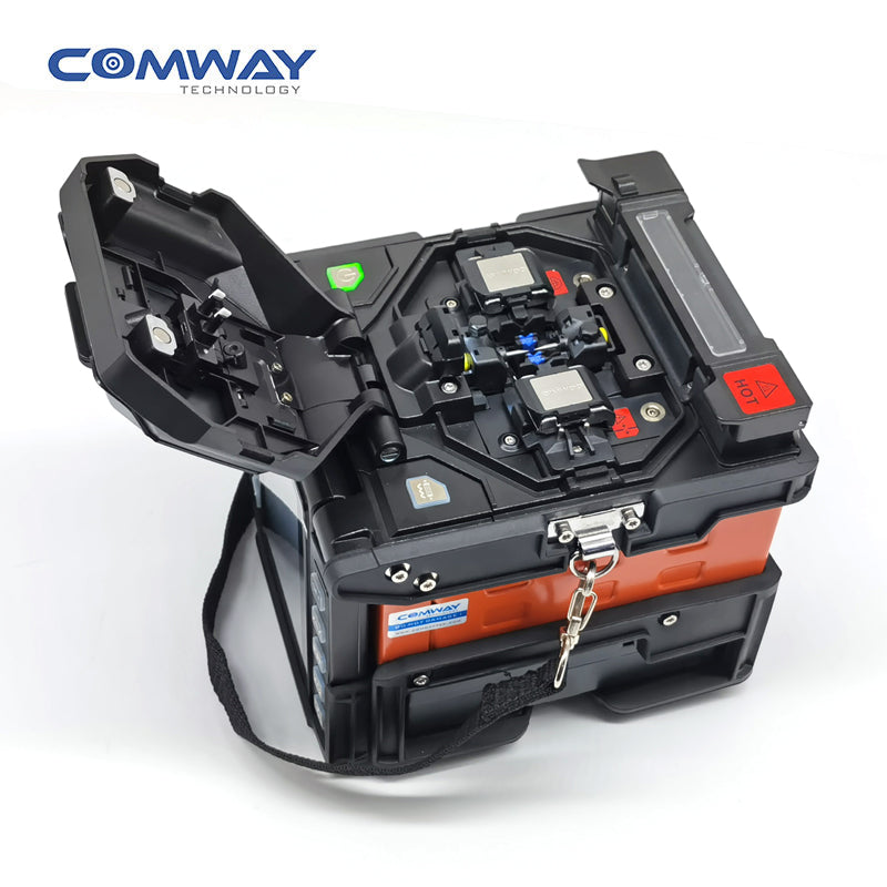 Fusion splicer COMWAY C6S fiber splicing machine | Fusion Splicer Store